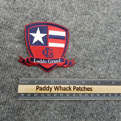 Loddo Grand Patch Red White Blue Star Shield W2 | eBay