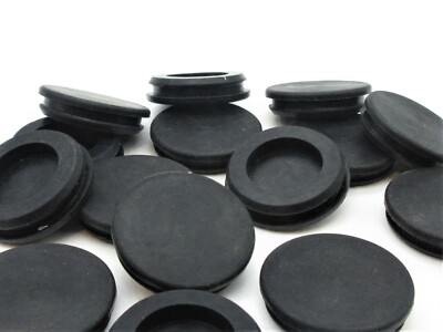 25mm Rubber Grommet Without Hole. 32mm OD. Blind Panel Plug. Fits 3.2mm ...