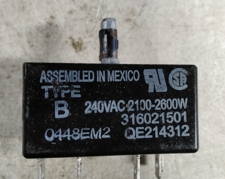 Frigidaire Range Burner Switch Part # 316021501 | eBay