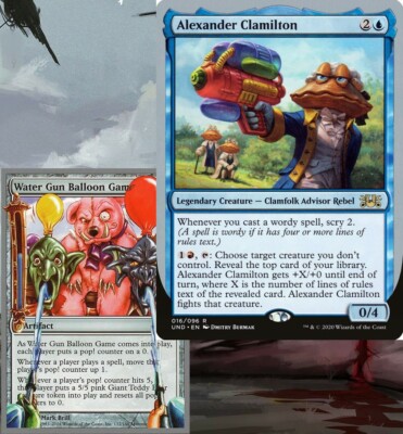 Alexander Clamilton UNSTABLE (CASUAL) Commander Deck EDH Magic MTG ...