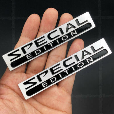 Metal Special Edition Decal Car Styling Body Trunk Fender Emblem Badge ...