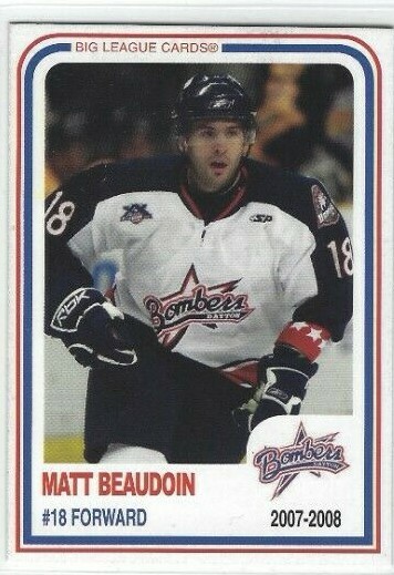 2007-08 Dayton Bombers (ECHL) Matt Beaudoin | eBay