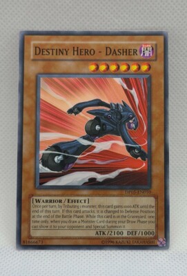 Yu-Gi-Oh Destiny Hero Dasher Unlimited Duelist Pack 5 DP05-EN010 | eBay