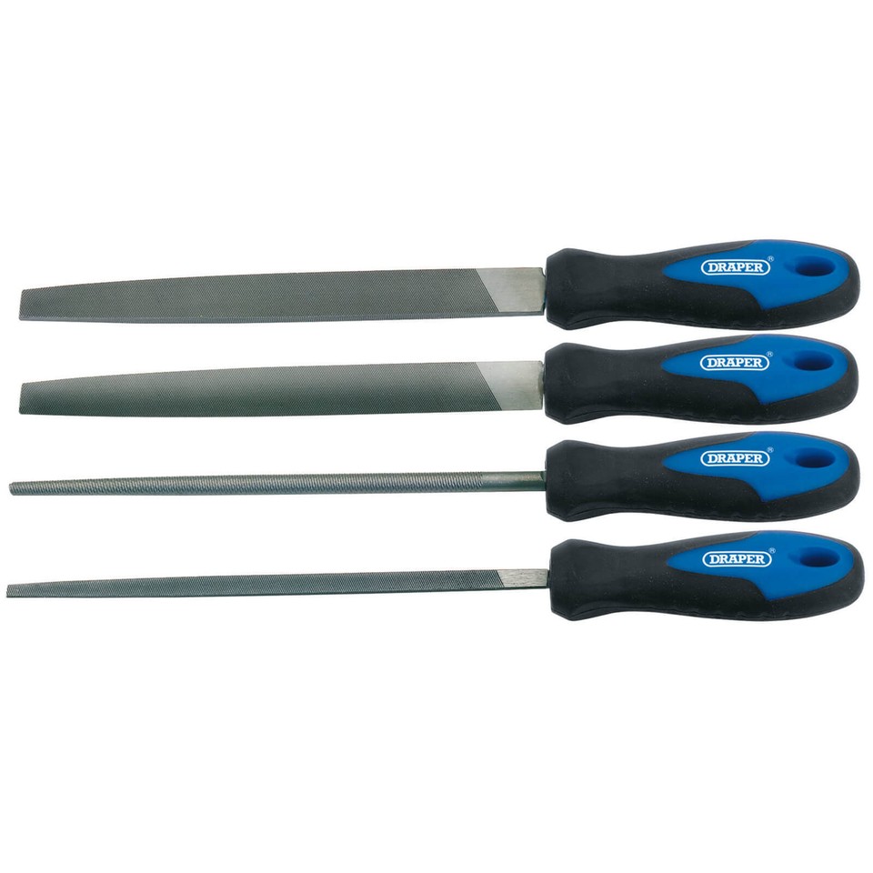 Draper 4 Piece Soft Grip Engineers File Set | eBay UK