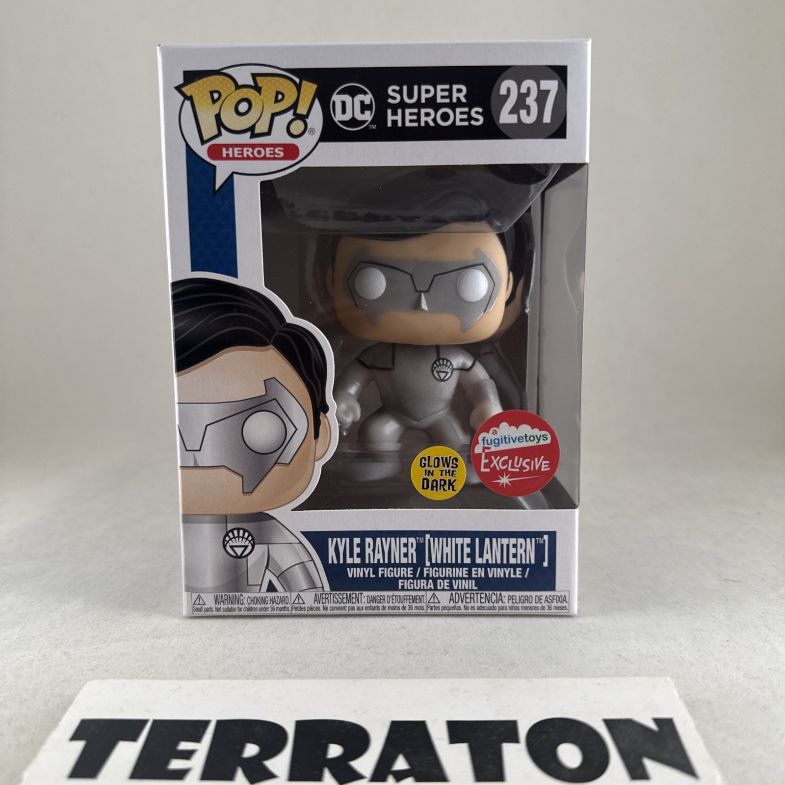 Funko Pop! Vinyl: DC Universe - Kyle Rayner (White Lantern) (Glow ...