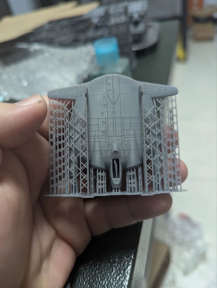 3D Printed 1/144 U.S. XF5U Flying Pancake Fighter Unpainted Model Kit ...