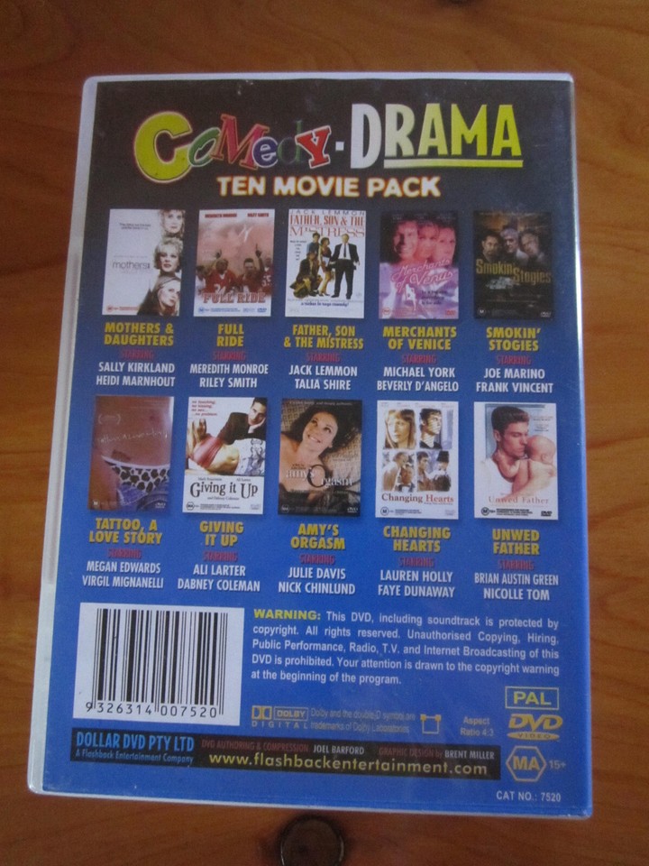 DVD COMEDY DRAMA, TEN MOVIE PACK BOX SET GREAT ** MUST SEE ** | eBay