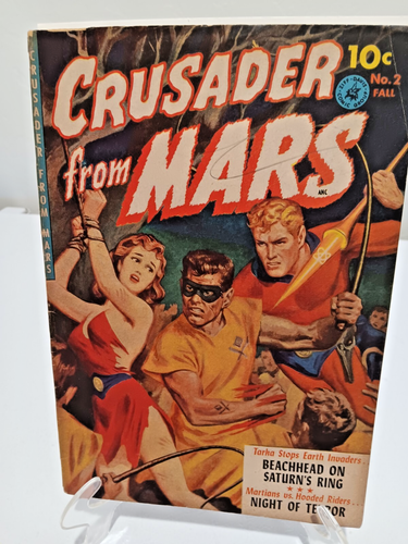 CRUSADER FROM MARS #2 G/VG (Ziff-Davis 1952) Bondage Cover! | eBay