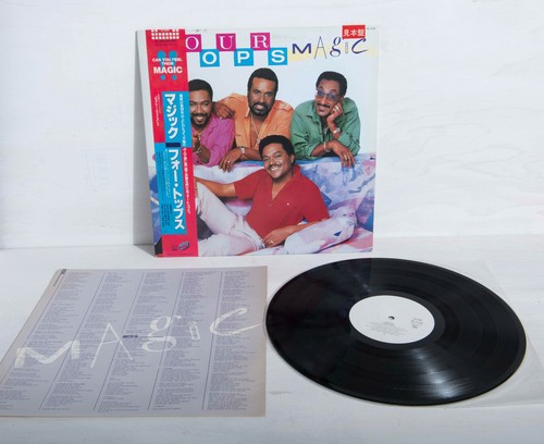 Promo The Four Tops MAGIC Orig Japan Vinyl w/Obi VIL-6196 MOT-6196 ...
