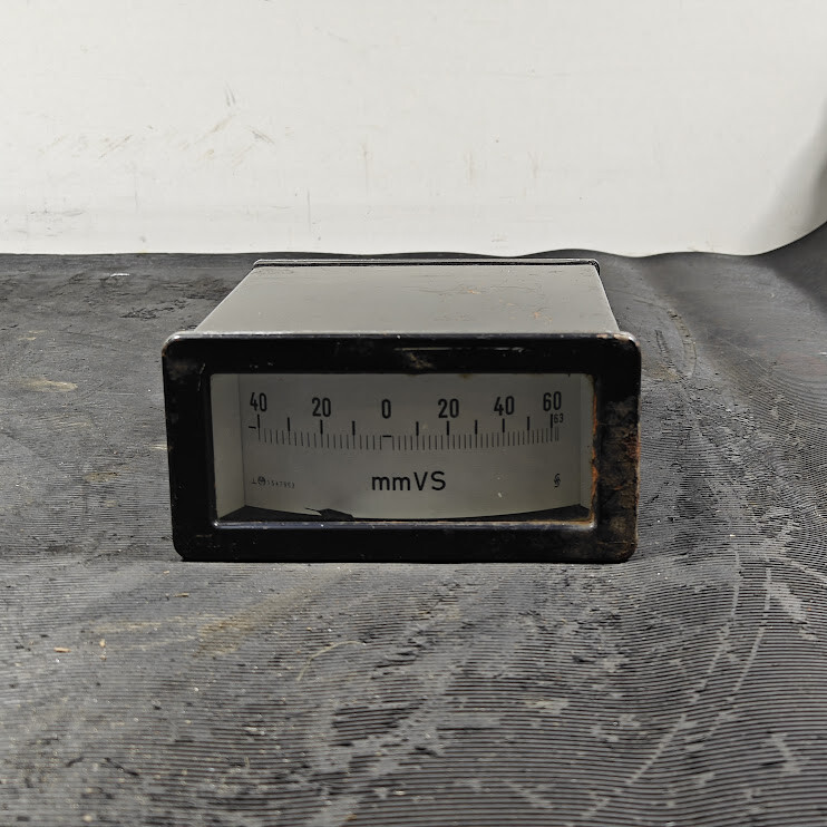 Vintage mmVS Analog Gauge - Untested, Signs of Use | eBay