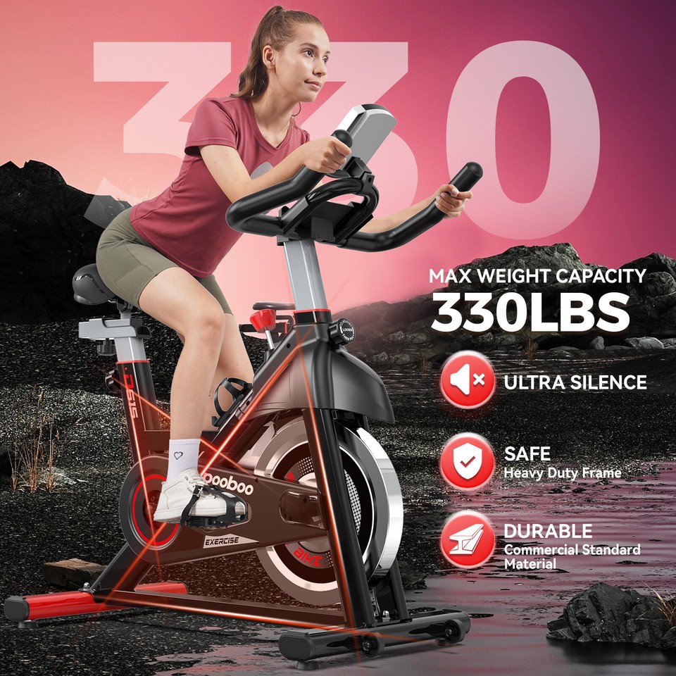 Indoor Cardio Workout Bike Stationary Bike Cycling Fitness Bike ...