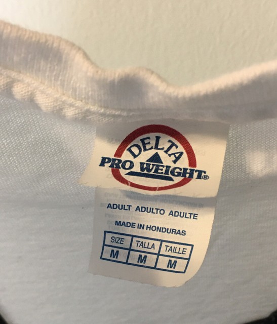 Vintage 90s Bubble Run T shirt Delta Pro Weight Tag size M | eBay