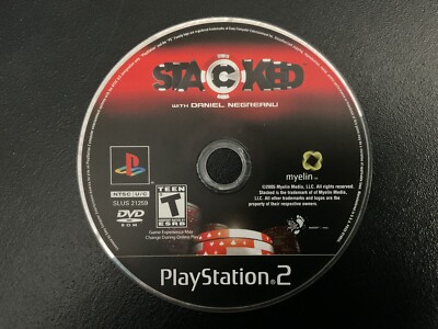 Stacked with Daniel Negreanu PS2 Sony PlayStation 2 Disc Only | eBay