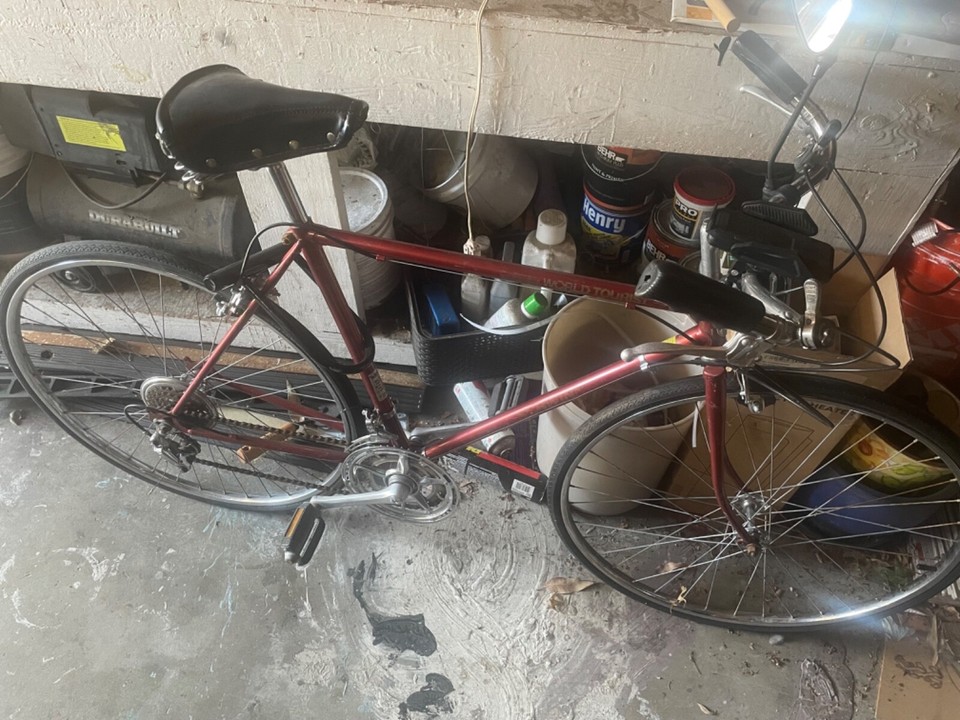 Vintage SCHWINN WORLD TOURIST 53 cm Road Bicycle 10 speed Maroon | eBay
