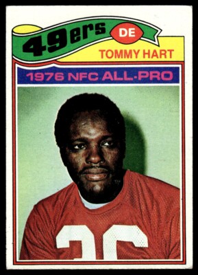 1977 Topps Tommy Hart San Francisco 49ers #40 | eBay