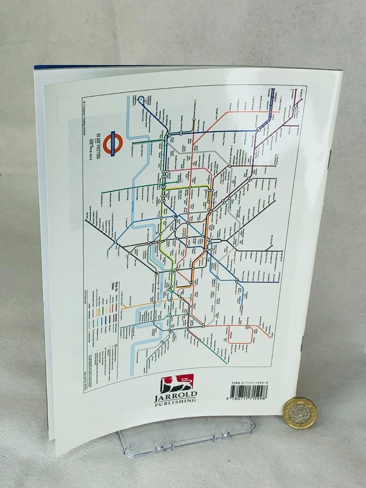 London Guide Book Britain London New With Underground Train Map Jarrold | eBay UK