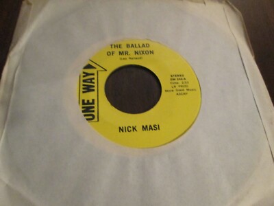 Nick Masi - The Ballad of Mr. Nixon PRO NIXON | eBay