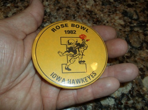 Hayden Fry Coach Iowa Hawkeye Button pins pin Hawkeyes IA Rose Bowl ...