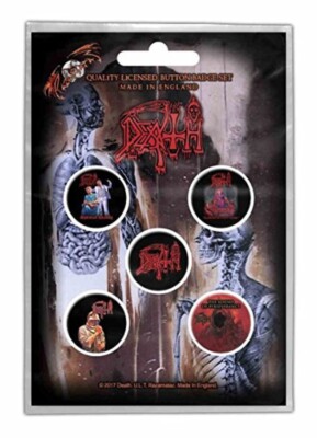 DEATH button badge pack - 5 x 1" pins | eBay
