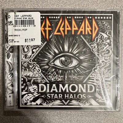Def Leppard - Diamond Star Halos - CD - Minor Cover Damage 602438945115 ...