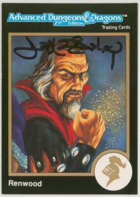 Gold Border Signed Jeff Easley 1991 TSR AD&D Fantasy Art Card #27 ...