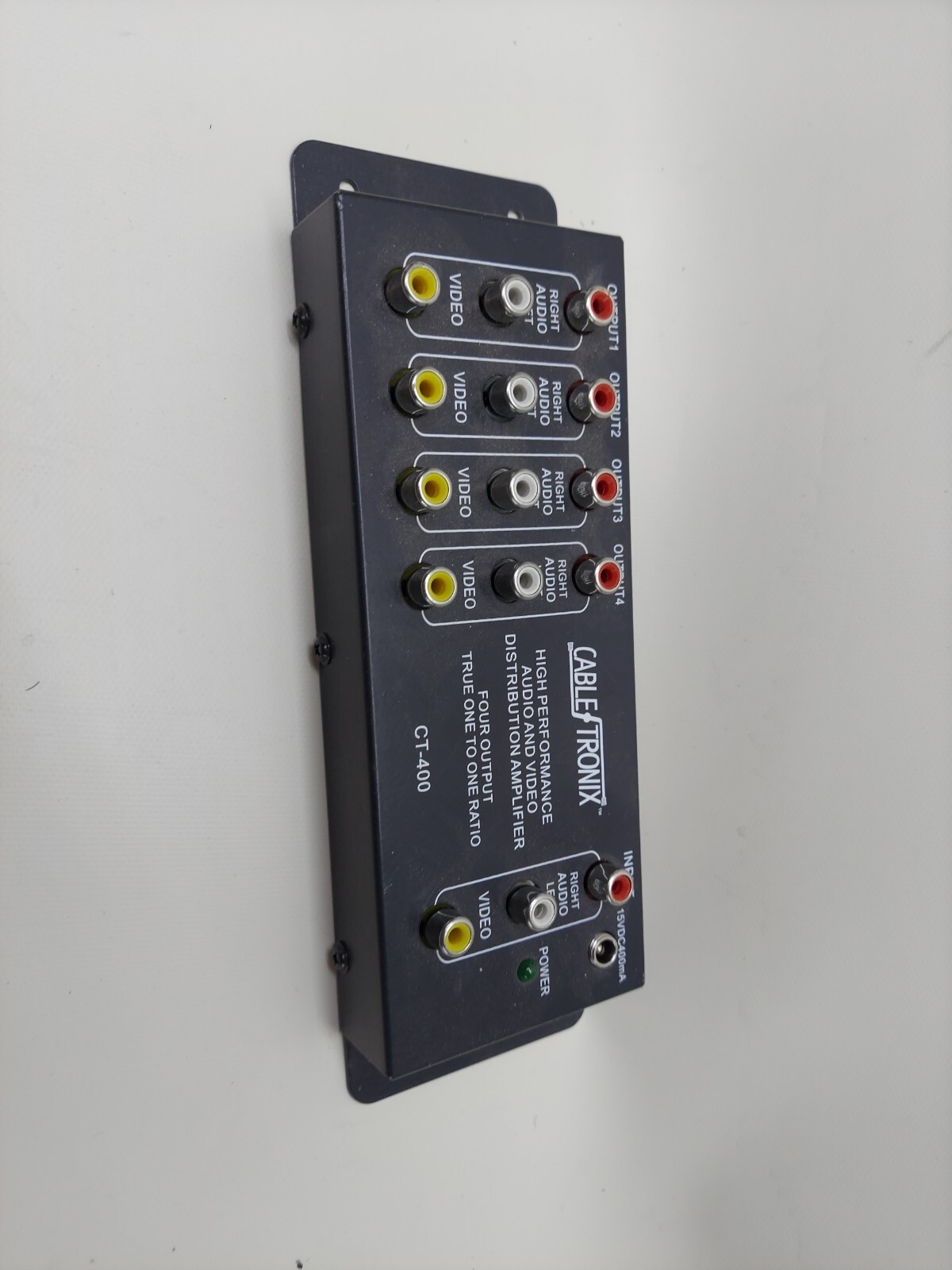 Cable Tronix CT-400 1 x 4 Composite Dist. Amplifier | eBay