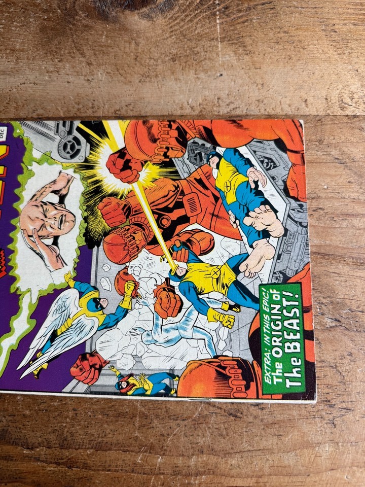 X-Men #15 Marvel Comics 1965 1st App Master Mold Beast Origin Marvel ...