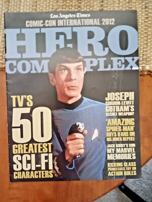 Hero Complex Magazine Comic Con Intl 2012 Los Angeles Times Spock Star ...
