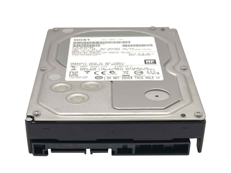 HGST 4TB 64MB Cache 7200RPM SATA 6.0Gb/s 3.5" Hard Drive ...