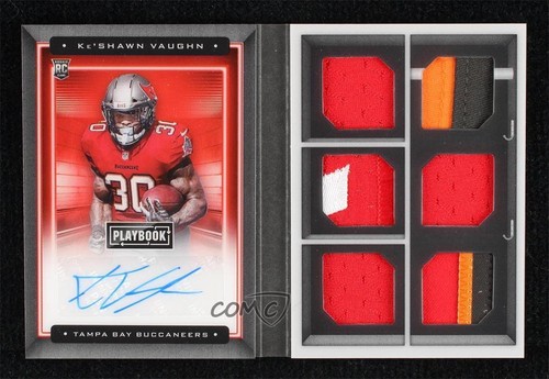 2020 Panini Playbook - Rookie Signature Locker #RSL-KV Ke'Shawn Vaughn ...