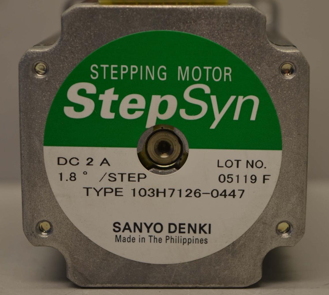 Sanyo Denki Step-Syn Stepping Motor 103H7126-0447 ++ NICE ++ | eBay