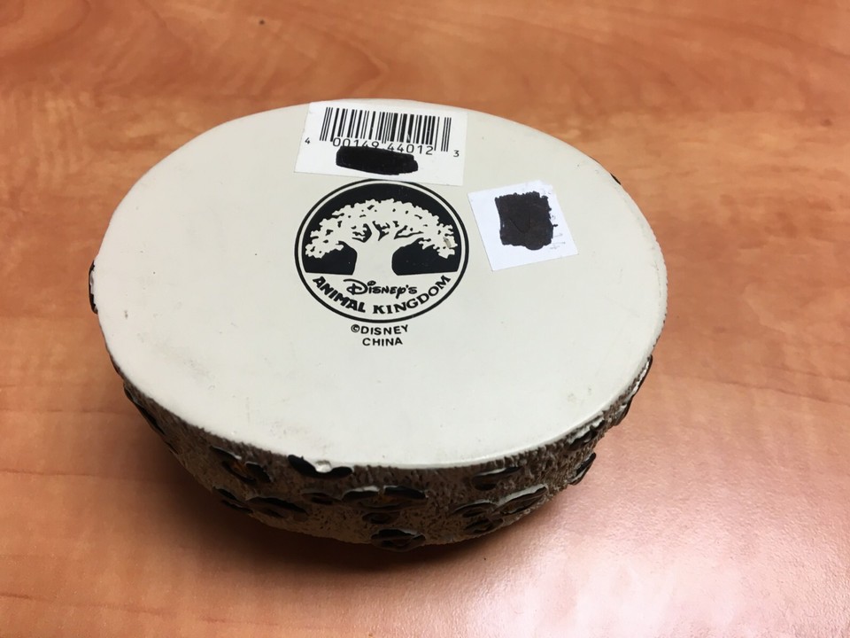 Walt Disney Animal Kingdom Leopard Print Trinket Box RARE | eBay