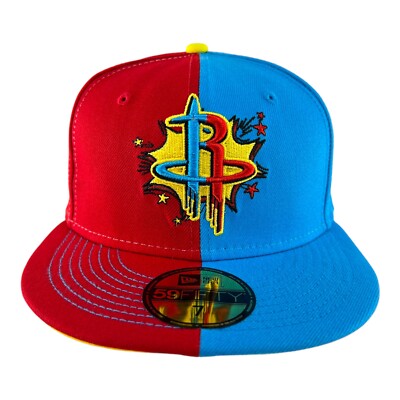 New Era 59FIFTY Houston Rockets Holiday Games Rock Em’ Sock Em’ Fitted ...