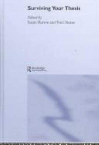 Surviving Your Thesis by Peter Steane (2004, Perfect) for sale online ...