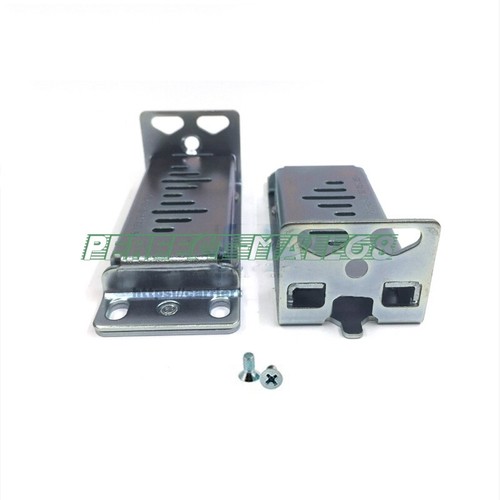 A Set New RCKMNT-CMPCT-1K= Mounting Brackets/Lugs, For C1300-8T-E-2G 19 ...