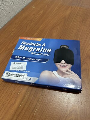 Headache And migraine Relief Hat Hot And Cold 360 Compression | eBay