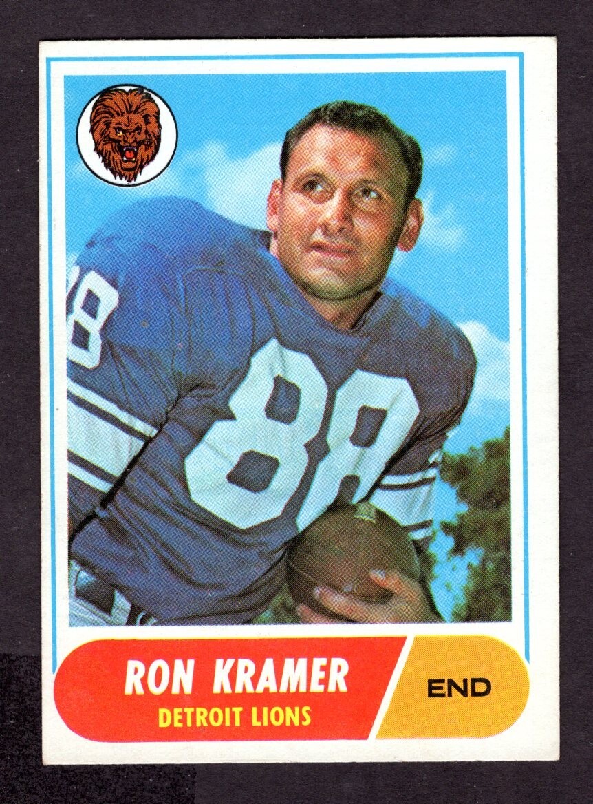 1968 TOPPS RON KRAMER CARD NO:51 NEAR MINT CONDITION | eBay