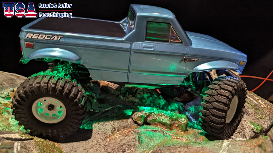 Green Rock Lights / Chassis Underglow for Redcat Ascent-18 1:18 1/18 | eBay