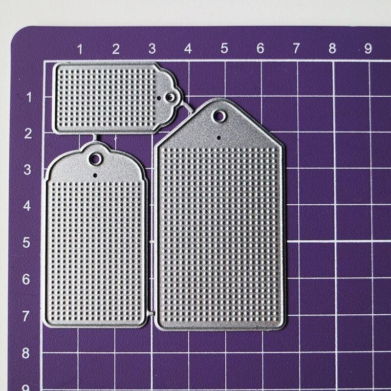Stitch Holes Gift Tags Metal Cutting Dies Scrapbooking Card Making ...