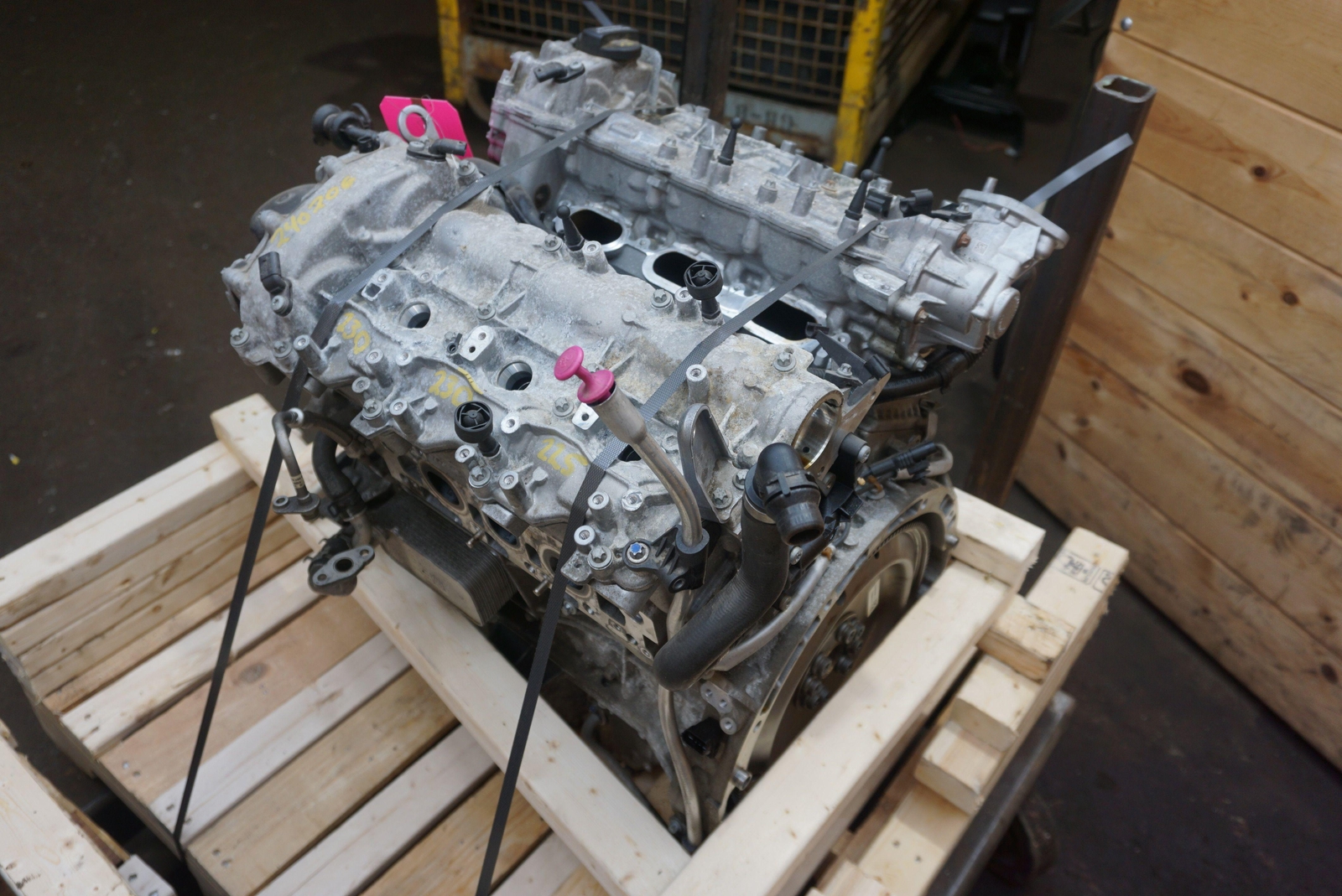 3.0l Twin Turbo V6 Engine Longblock 2760102514 Mercedes C-class C43 Amg ...