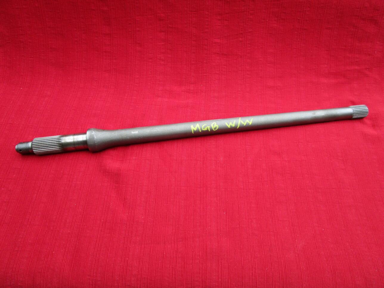 Nice Clean Used Wire Wheel Rear Axle Shaft Salisbury Tube for MGB and ...