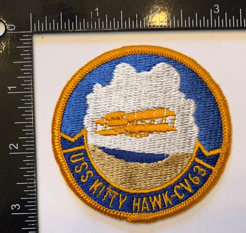 Cold War USN US Navy USS Kitty Hawk CV-63 Patch | eBay