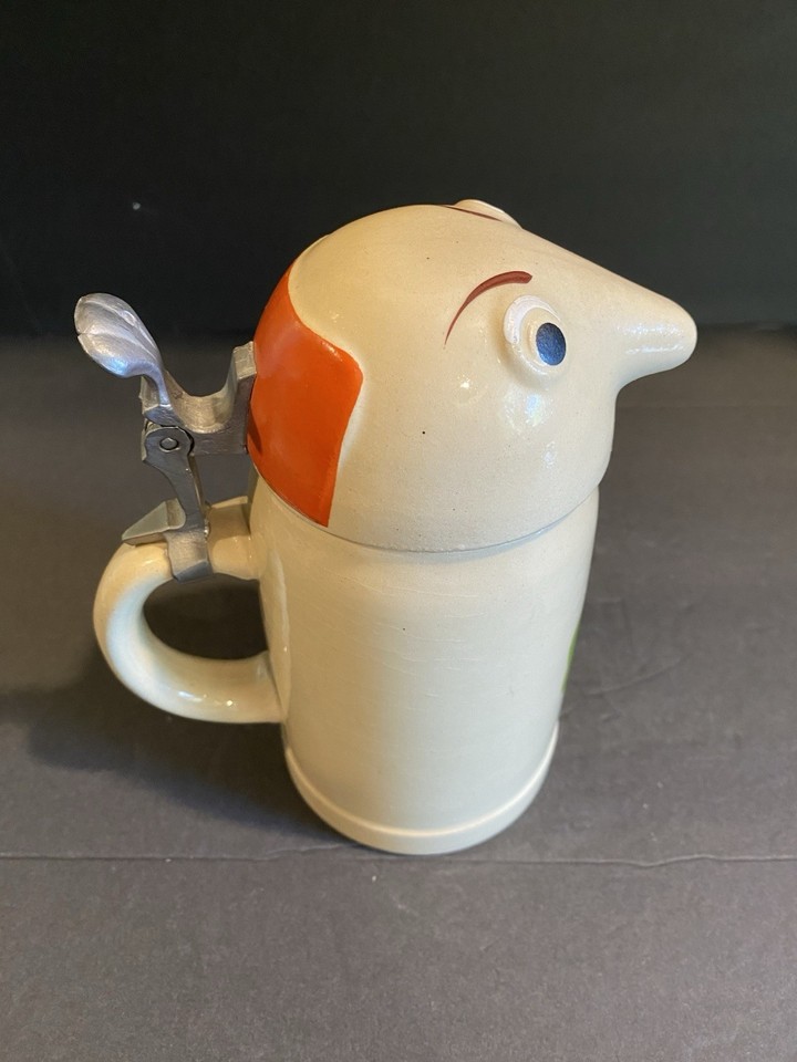 VTG Schultz & Dooley Utica Club Lidded Shamrock Beer Stein WEBCO ...