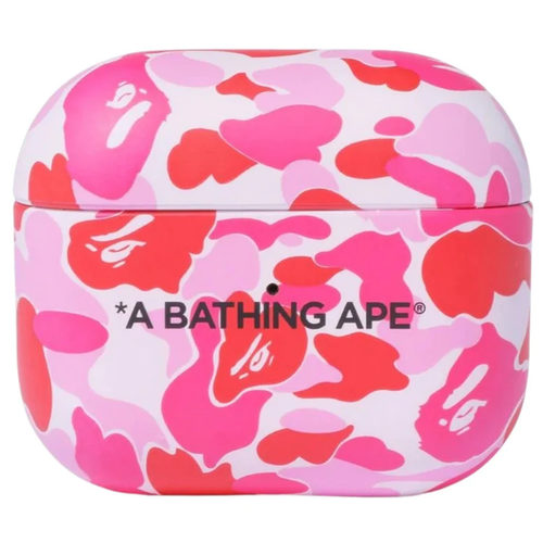 Bape ABC Camo AirPods Case Pink [1H70182078] | eBay
