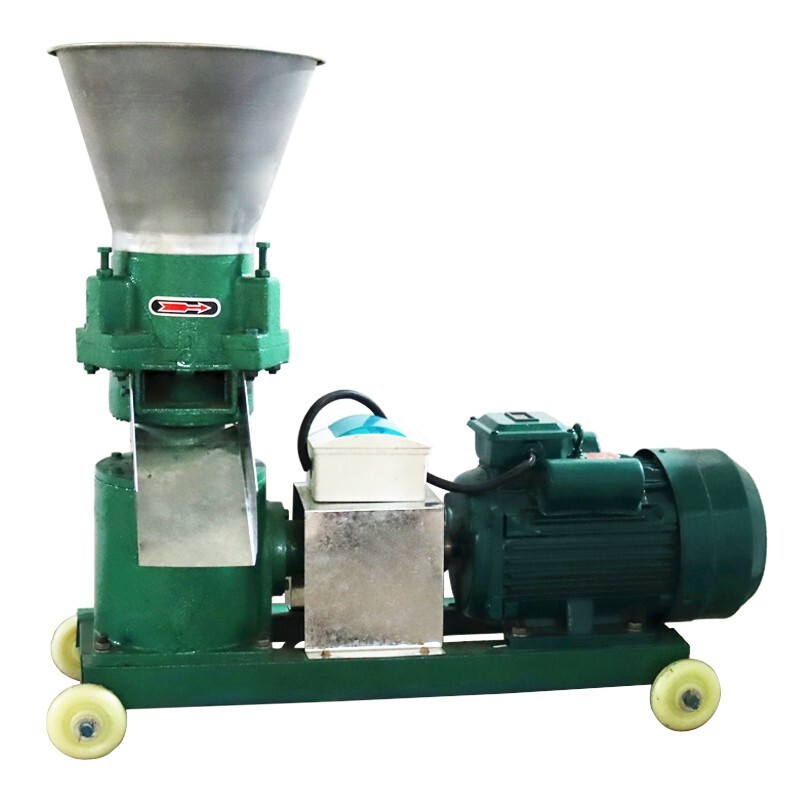 8mm Animal Feed Pellet Mill Machine Fodder Granulator 150kg Output 220V ...