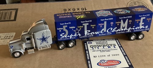 Dallas Cowboys 5x Super Bowl die cast Tractor Trailer | eBay