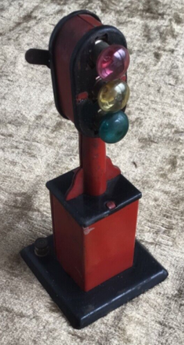 Vintage Marx Toy Train #404 O Gauge Automatic Red Yellow Green Block ...