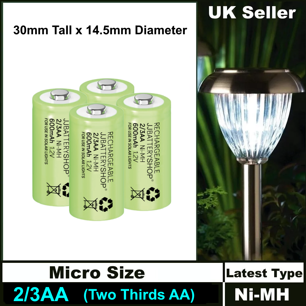 Landscape Lighting Batteries Varta Solar Garden Lights 800mAh AA