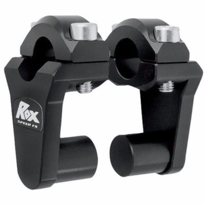 ROX BLACK 2" PIVOTING RISERS FOR 7/8" HANDLEBARS XR650L, V-STROM, DRZ ...