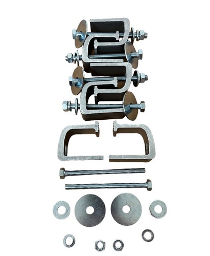 Set of 6 aluminum clamps # TB200UM for Leer truck cap and truck bed ...